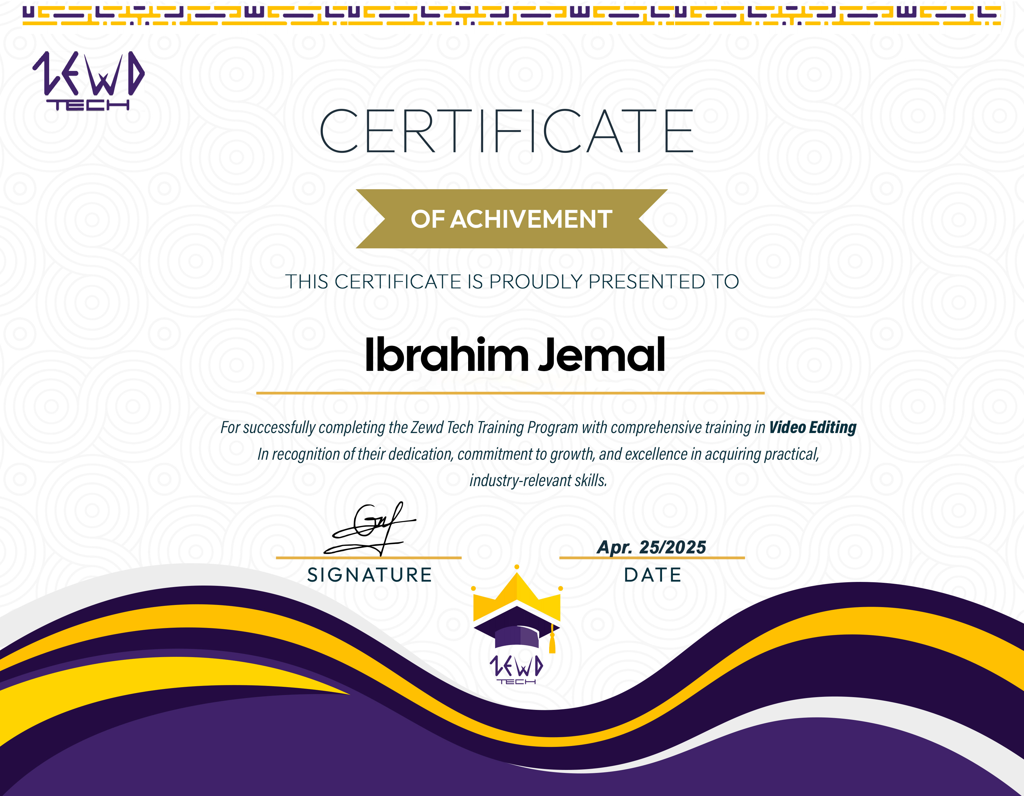 Ibrahim Jemal - Portfolio